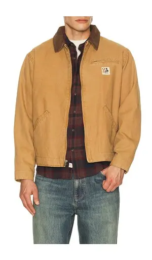 ONE OF THESE DAYS Canvas Prairie Jacket - Brown