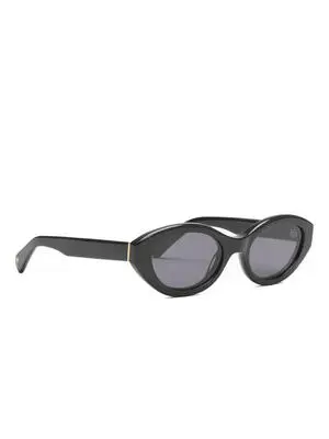 AMI Paris Oval Acetate Sunglasses