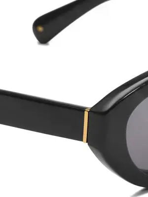 AMI Paris Oval Acetate Sunglasses