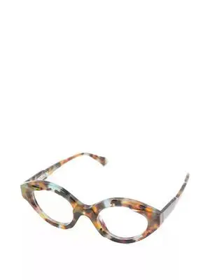 KUBORAUM K44 Cat Eye Frame Eyeglasses - Brown