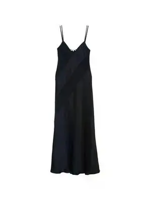 Antonelli Firenze Luna V-neck Maxi Dress - Black