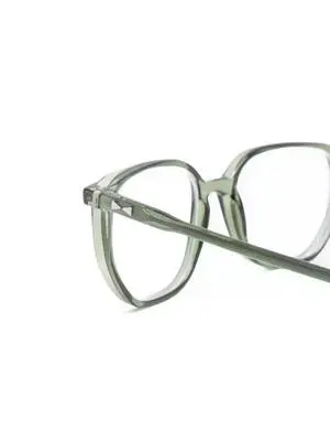 SNOB Velasca Round-frame Eyeglasses - Green