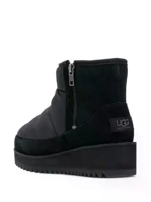 UGG Quilted Ankle Boots With Zip Fastening