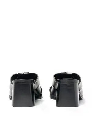 SCAROSSO 55mm Aida Mules - Black