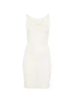 ISA BOULDER Cowl Neck Mini Dress
