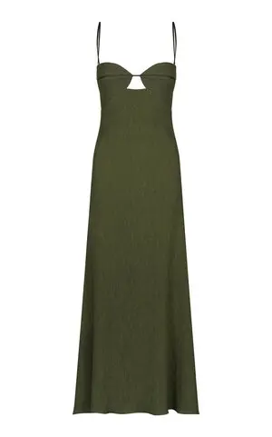 Johanna Ortiz Dream Spinner Maxi Dress - Green