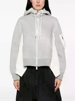 Sacai Panelled Hoodie