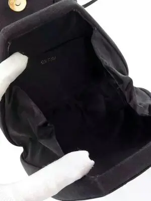 Gucci Satin Crystal Horsebit Backpack
