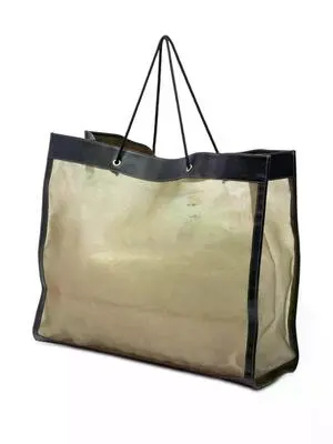 Fendi Mesh Tote Bag - Brown