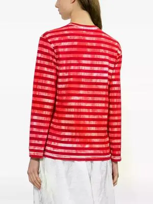 Comme Des Garçons Striped Long Sleeve T-shirt