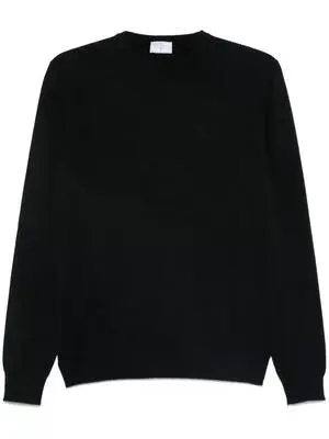Fedeli Fedeli Cashmere Crew Neck Sweater Black