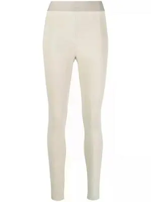 Fear Of God Logo-waistband Leggings - Neutrals