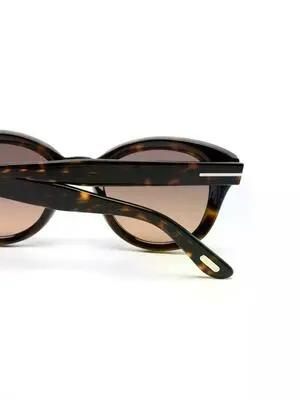 TOM FORD Round Frame Sunglasses
