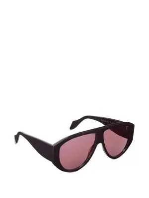 Pinko Pilot Aviator Sunglasses - Purple