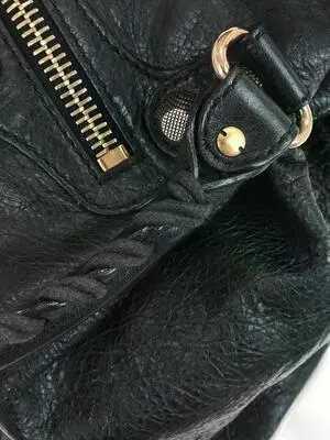 Balenciaga Leather Tote Bag - Black