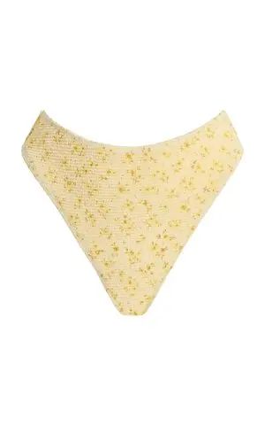 ELCE Paloma Floral Bikini Bottom - Yellow
