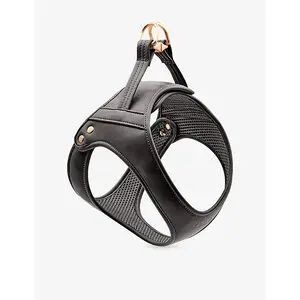 CAFIDE Vegan Leather Dog Harness With Zamak Safety Closure