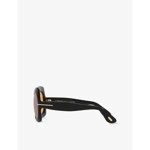 TOM FORD Tr001878 Irregular-frame Acetate Sunglasses