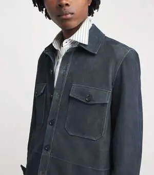 Paige Suede Overshirt