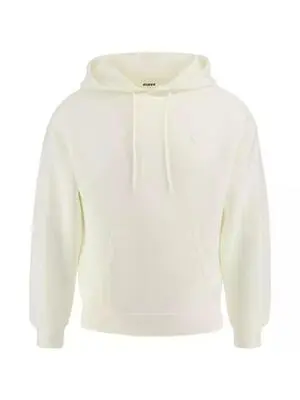 Guess Logo Detail Hoodie - White