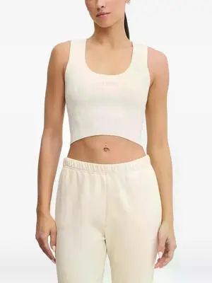 Guess Ribbed-knit Crop Top