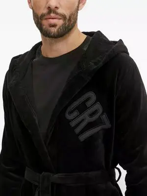 CR7 CRISTIANO RONALDO Hooded Belted Loungewear