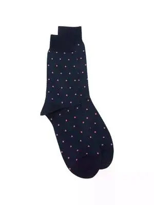 Paul Smith Polka Dot Socks - Blue