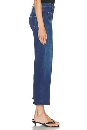 MOTHER The Patch Pocket Mid Rise Maven Ankle Jeans