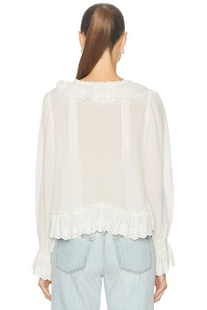 LoveShackFancy Avee Top