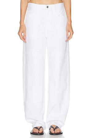 AGOLDE AGOLDE Laria Pieced Jean Marshmallow