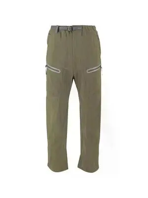 AND WANDER Zip Pocket Trousers - Green
