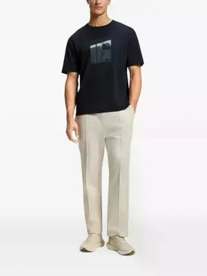 BOSS Join Relaxed Grx Round-neck Printed T-shirt