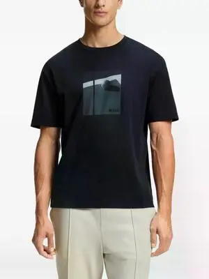 BOSS Join Relaxed Grx Round-neck Printed T-shirt