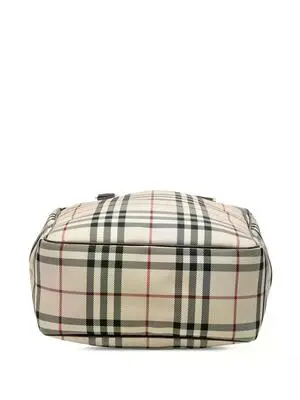 Burberry House Check Canvas Handbag