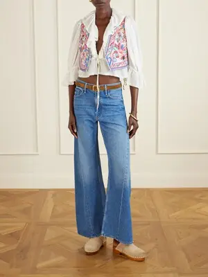 Etro Embroidered Cotton Vest
