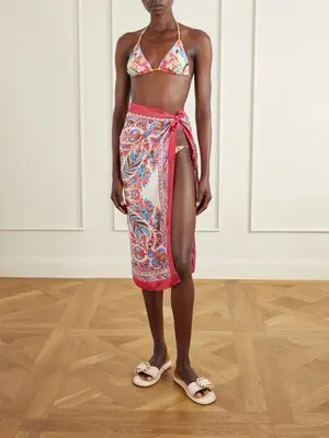 Etro Norma Paisley-print Silk-twill Scarf