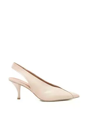 LELLA BALDI Pointed Toe Slingback Pumps