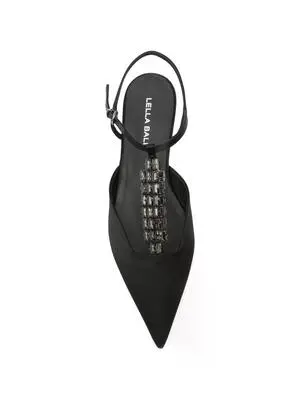 LELLA BALDI Embellished Flat Pumps
