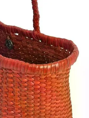 Dragon Diffusion Woven Tote Bag - Red