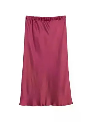 Antonelli Firenze Elasticated Midi Skirt - Red