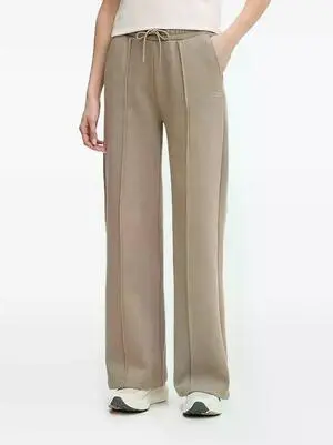 Guess GUESS USA Drawstring Wide-Leg Track Pants Neutrals