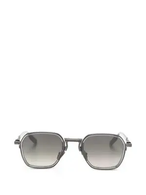 MOVITRA Geometric Frame Sunglasses - Grey