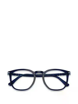 Persol Round Frame Eyeglasses - Blue