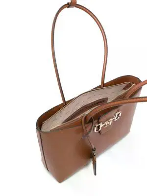 Guess Metal Hardware Tote Bag - Brown