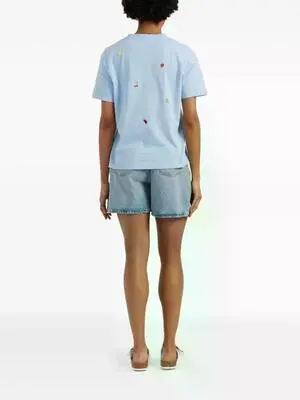 Chinti & Parker Snoopy Fruit T-shirt - Blue
