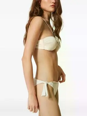 TWINSET Crochet-trimmed Bikini Bottoms