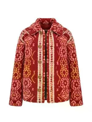 MOTHER Patterned Buttoned Jacket