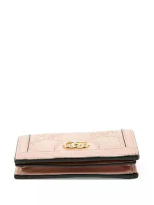 Gucci 2016-2026 Gg Matelasse Leather Card Case Wallet Small Wallets - Pink