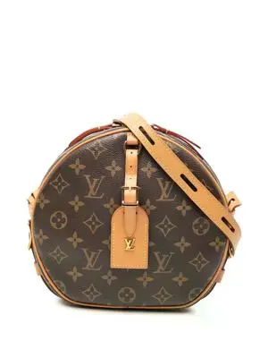 LOUIS VUITTON Monogram Canvas Boite Chapeaux Souple Mm Crossbody Bag - Brown