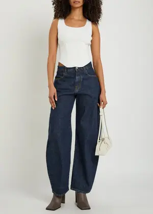 Alaïa Barrel-leg Jeans